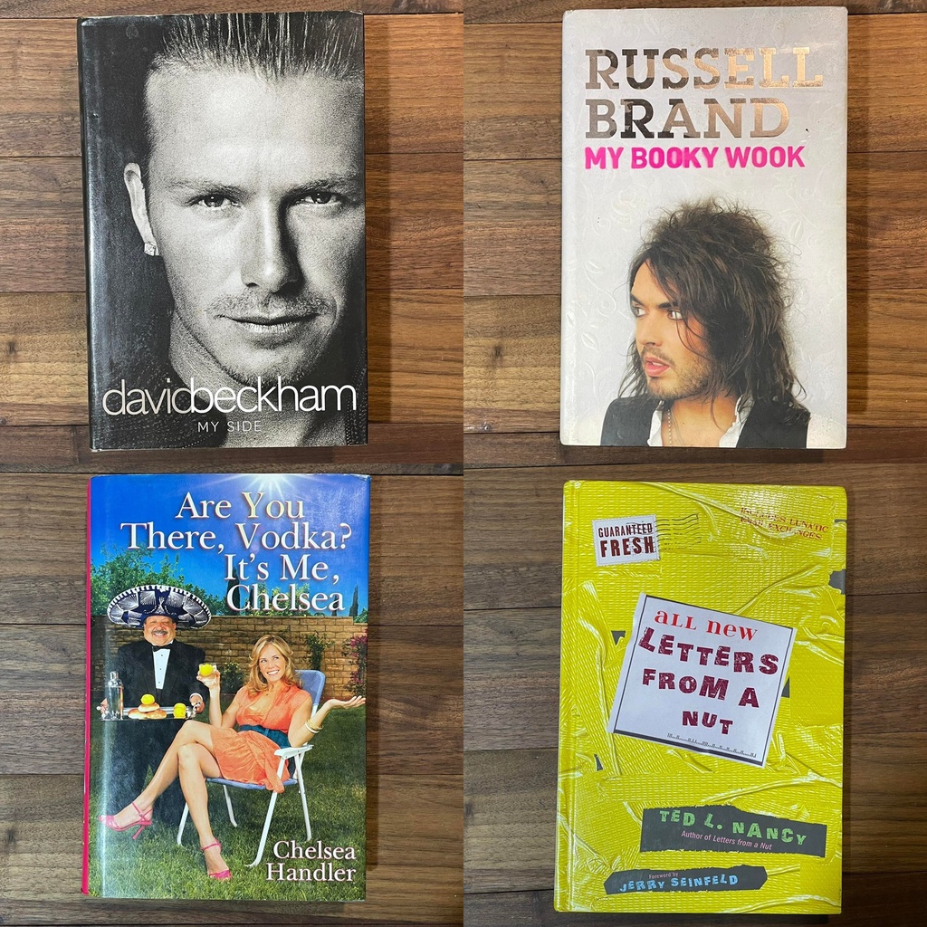Celebrity Books | biography memoirs | David Beckham, Russell Brand ...