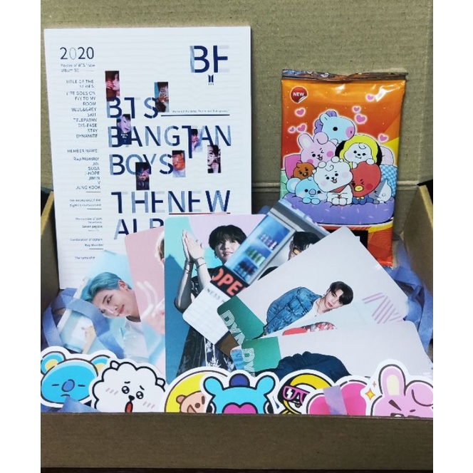 BTS Mini Photo Book Kit (BE) - OT7 (with 1 Free surprise item) | Shopee ...