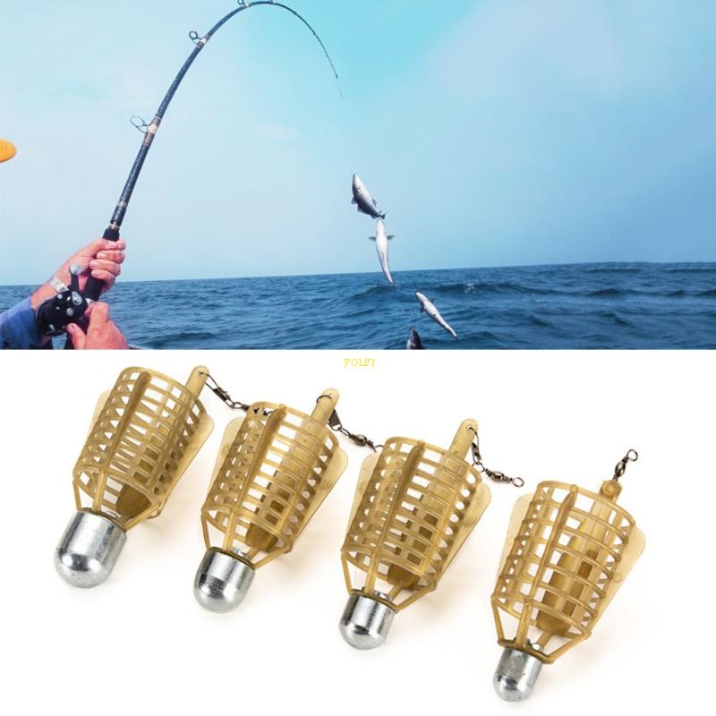 youn Fishing Bait Cage 20g/30g/40g/50g Connector Sinker Feeder Swimbait ...