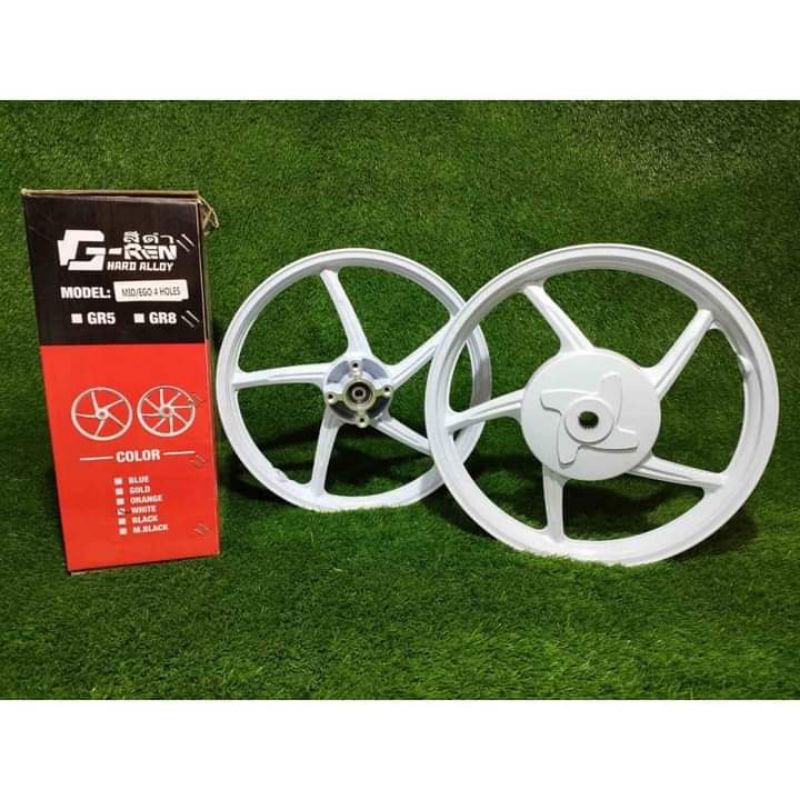 G-REN 5 SPOKES MAGS SLIM (4-HOLES) for MIO SPORTY/SOULTY/AMORE/SOUL ...