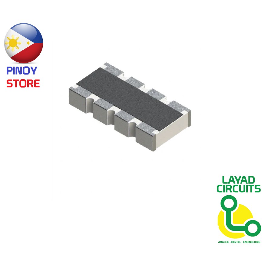 Network resistor array CAT16 CAY16 series Bourns 1206 4 resistors in 1 ...
