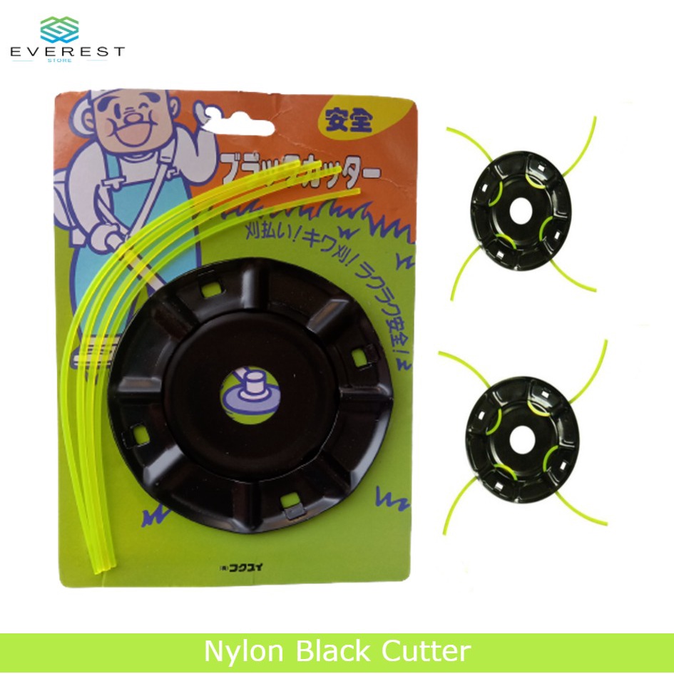 Grass Cutter String Trimmer Head w/Square Nylon (Tansi) Trimmer Liner ...