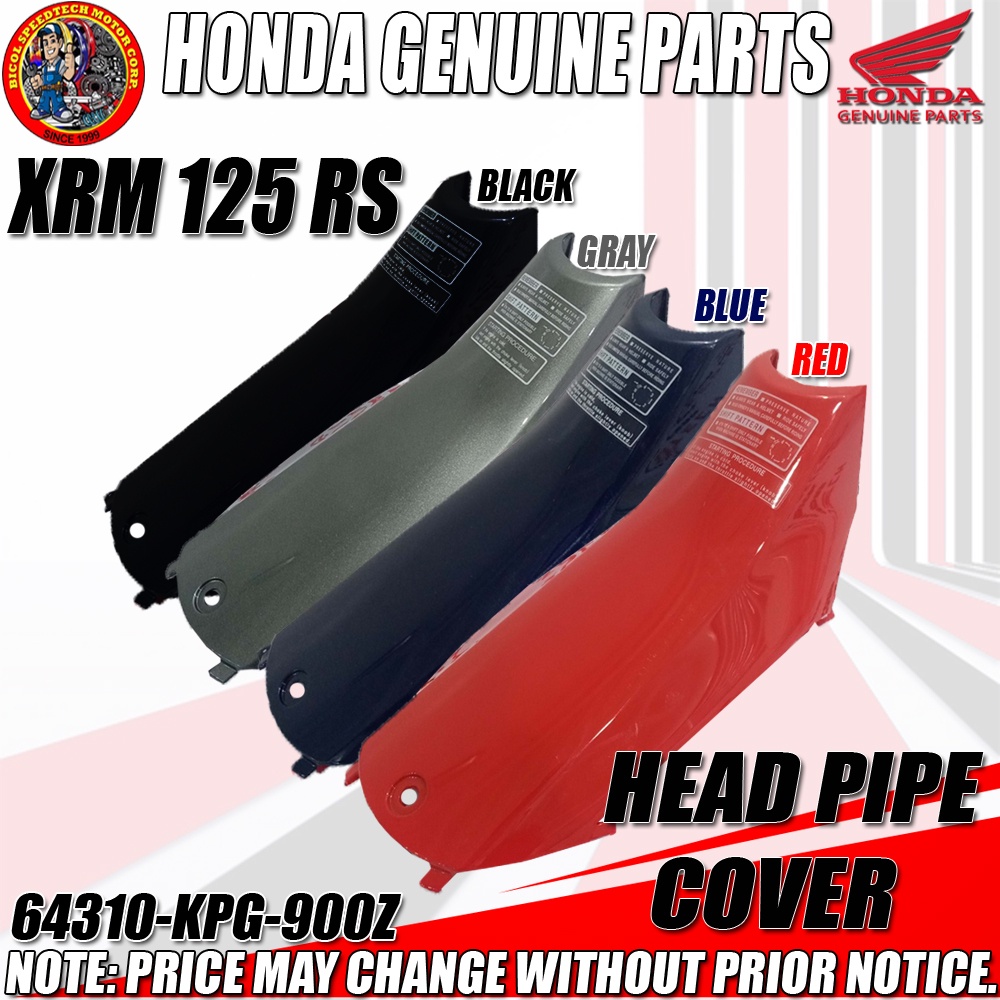 RS 125 HEAD PIPE COVER (HPI) (GENUINE: 64310-KPG-900Z) | Shopee Philippines