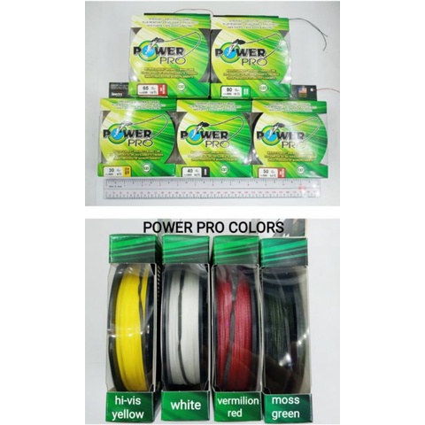 POWERPRO BRAIDED LINE pe braid fishingcmi quality fishing tackle ...