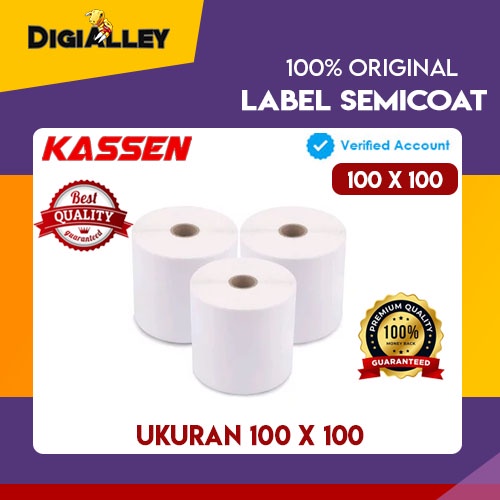 SEMICOAT LABELS 100 X 100 (500PCS) | Shopee Philippines