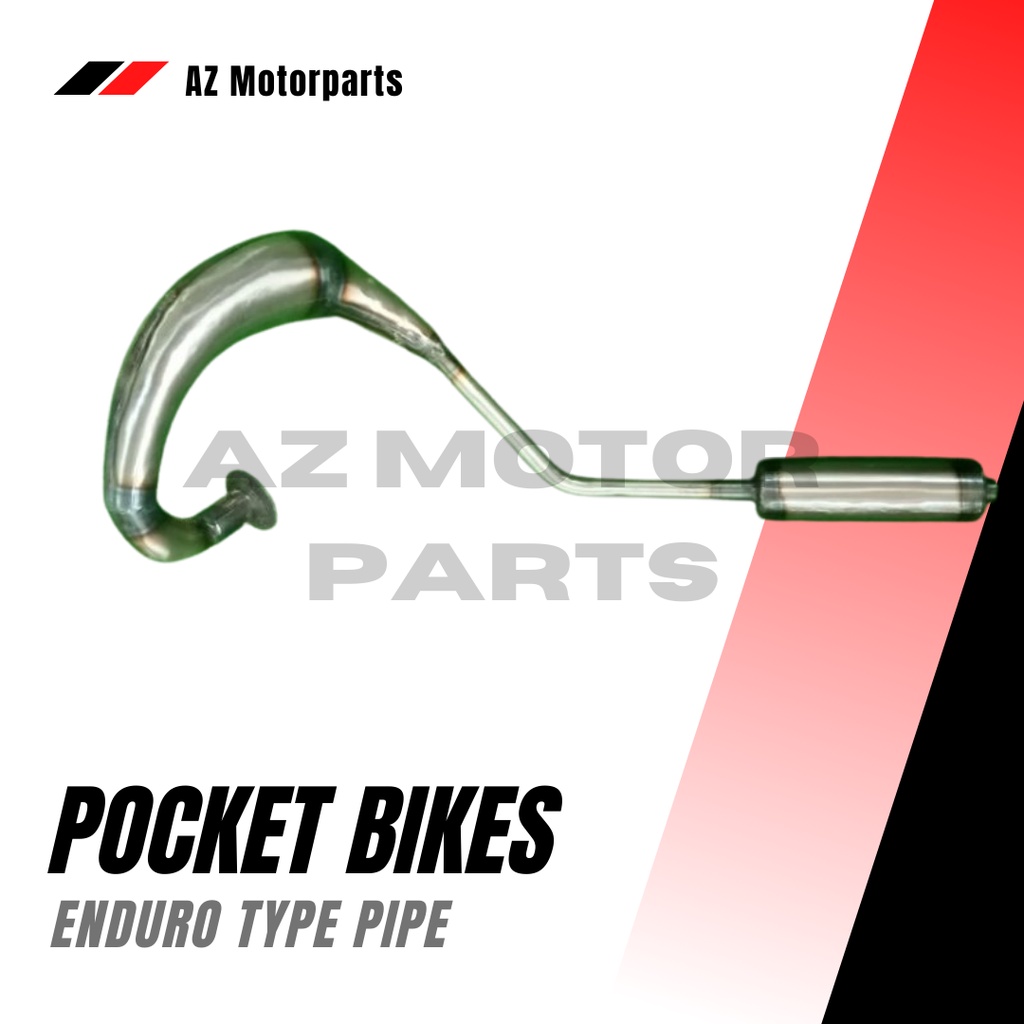 Enduro type pipe for Pocket Bikes | Shopee Philippines