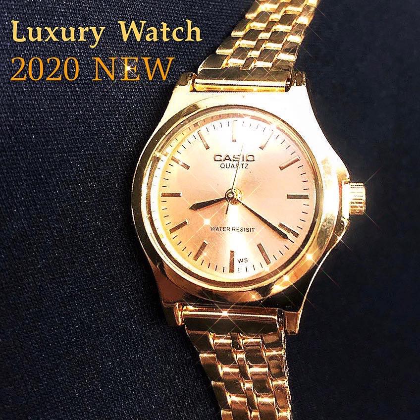 [Maii] Ladies Fashion Luxury Watch Golden Steel Jewelry Watches #W0098 ...