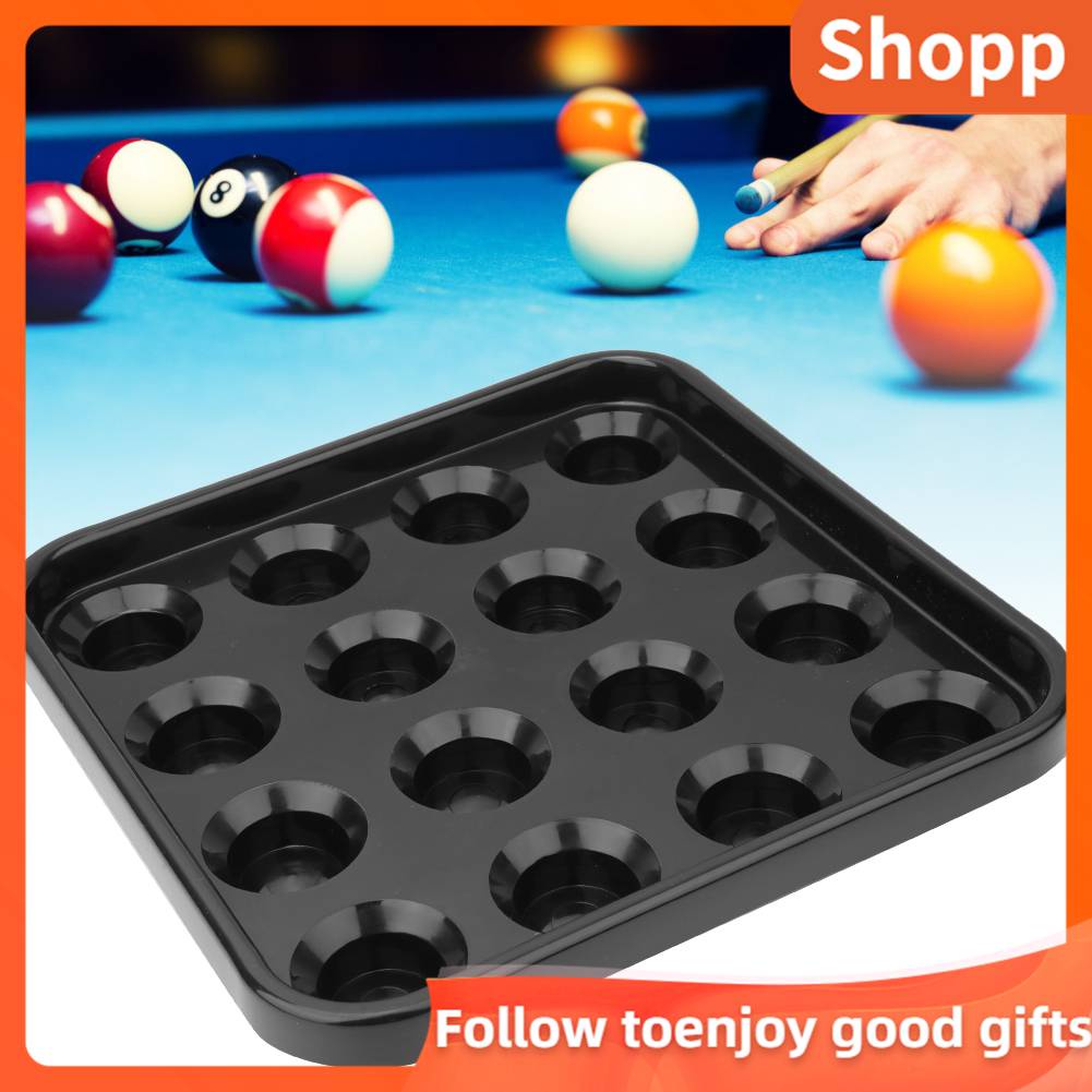 [READY STOCK] Billiard Ball Storage Tray Holds 16 Balls Pool Accessory ...
