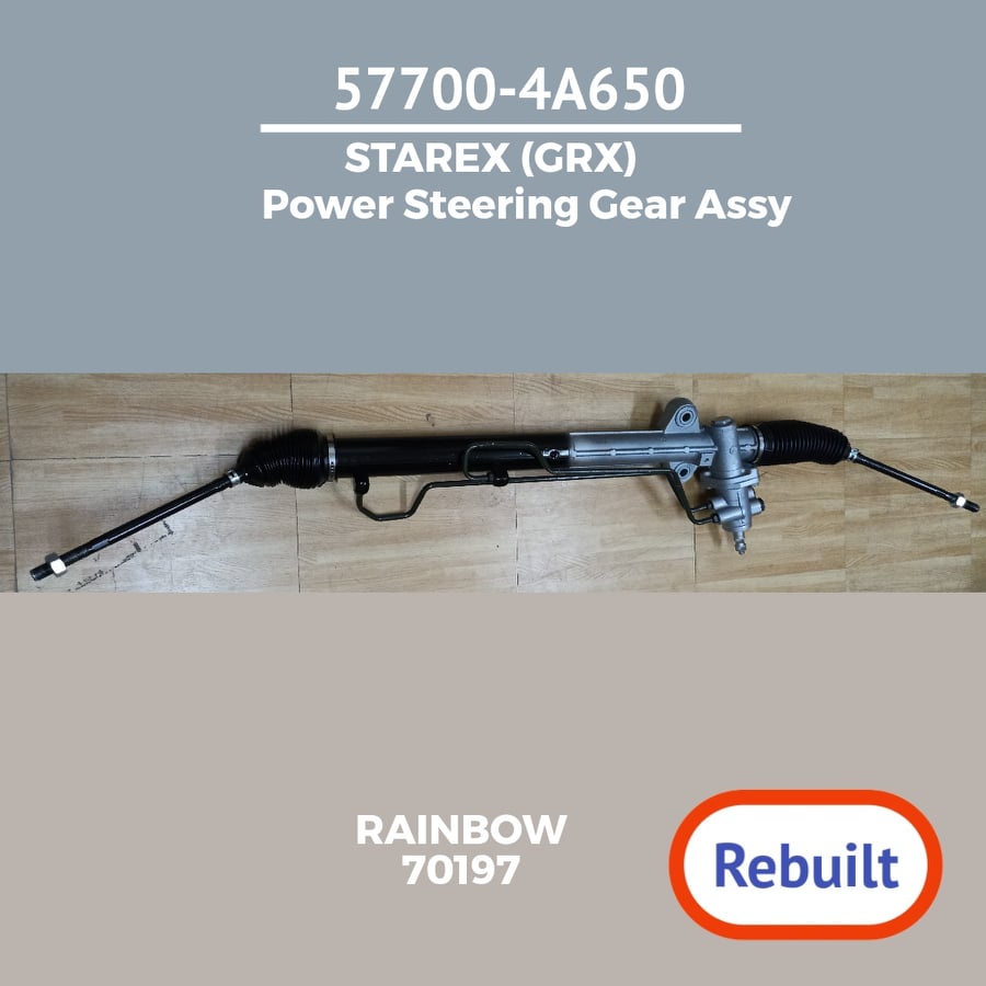 Power Steering Gear Assy for HYUNDAI Starex (GRX) [Rebuilt] Part ...