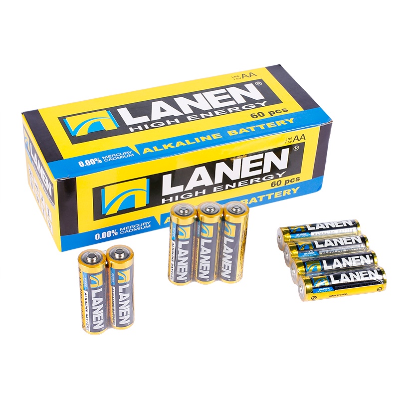 Lanen Battery 60PCS Alkaline Batteries AAA Battery AA Batteries AAA ...