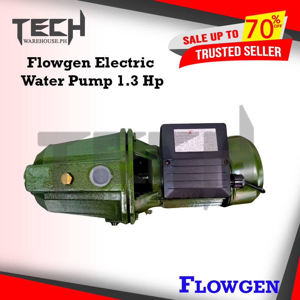 Flowgen Electric Water Pump 1 Hp | Shopee Philippines
