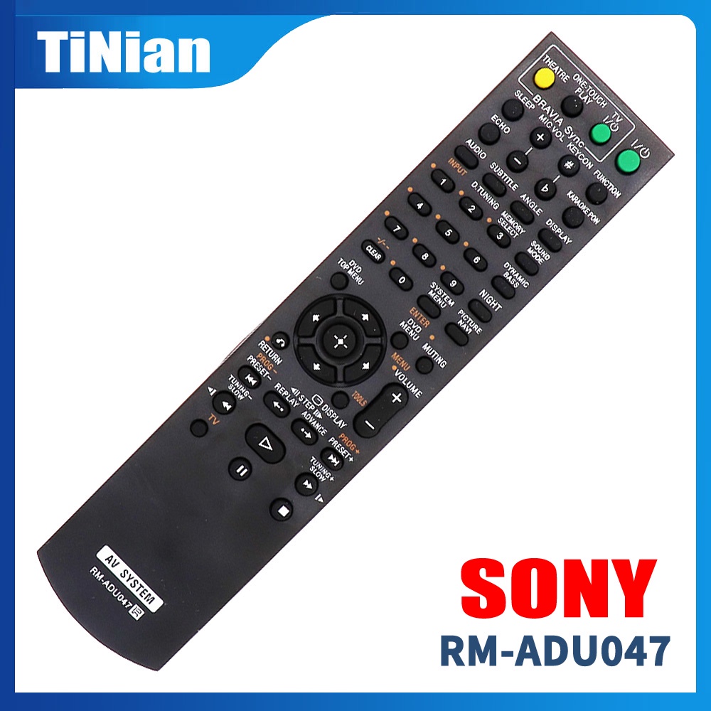 Remote Control RM-ADU047 for Sony AV System DAV-DZ280 DAV-DZ660 DAV ...