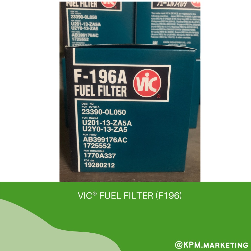 VIC Fuel Filter Element Type F-196A | Shopee Philippines
