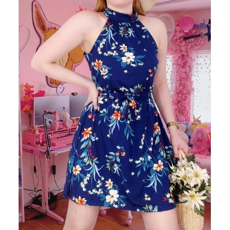 New Trendy Sanayah Turtle neck Floral Dress For Women | Shopee Philippines