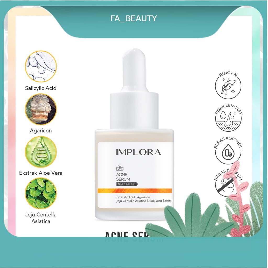 Fa_beauty Implora Face Serum 20ML | Shopee Philippines