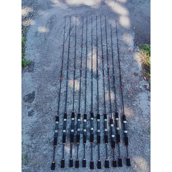 Joran AJIRO KUJIRA 8-17lbs FIBER SOLID Max Drag 10kg + PVC Pipe PACKING ...