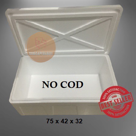 Box Large AG 75 STYROFOAM BOX P75 L42 T32 BREEDING FISH Frozen Food ...