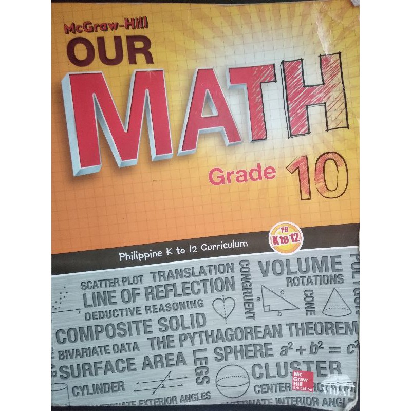 Our Math Grade 10 (Mc Graw Hill Education and Vibal) | Shopee Philippines