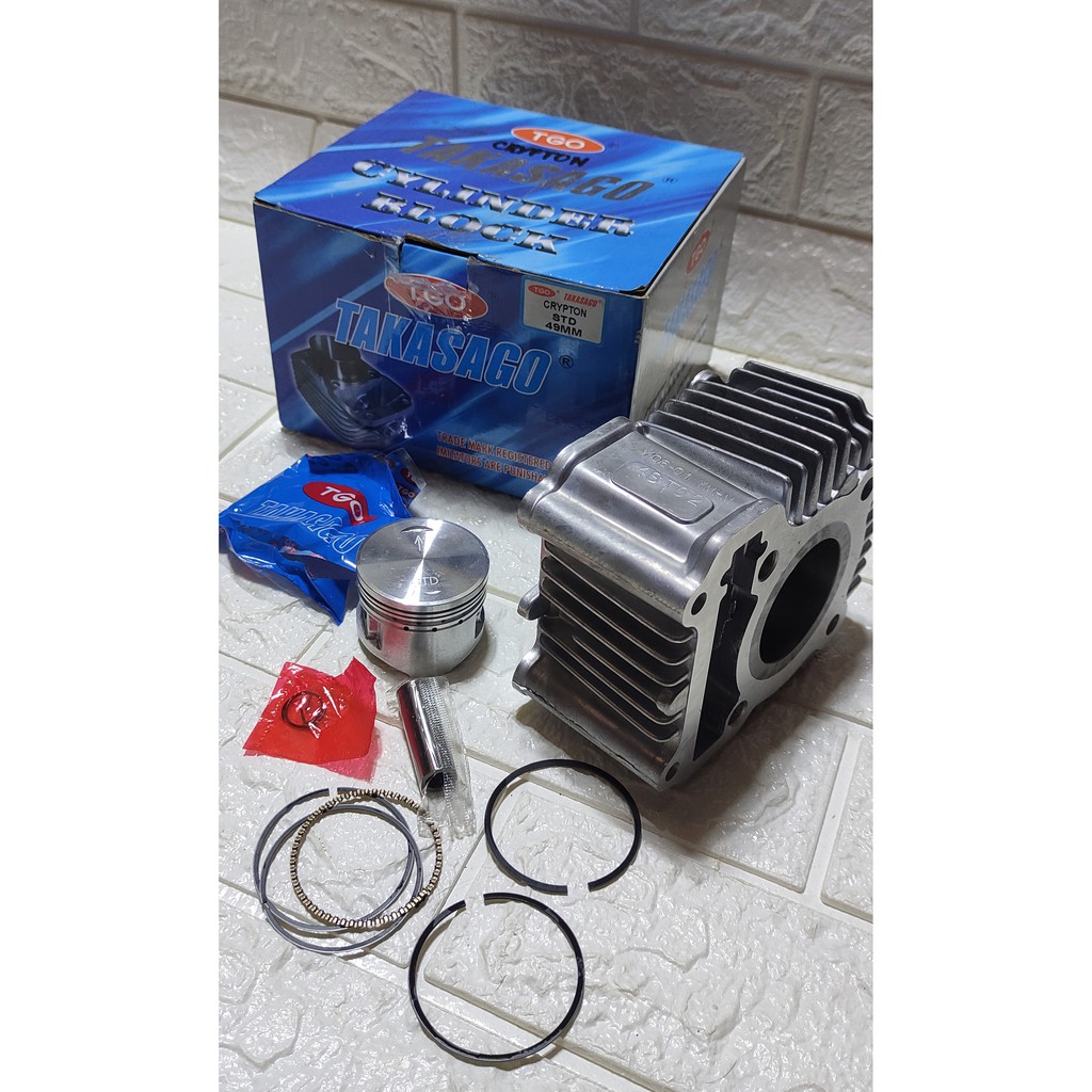 Cylinder Block KIT Standard 49mm "Crypton R/S" | Shopee Philippines