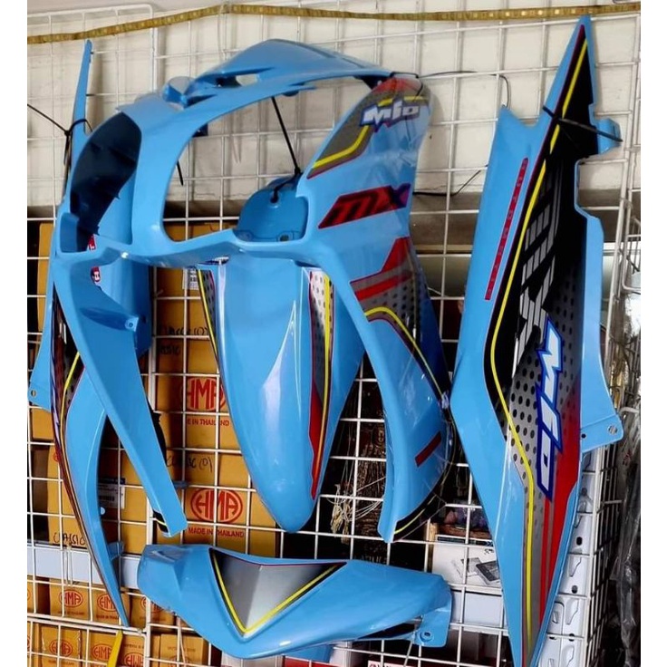 mio4 fairings set blue mx | Shopee Philippines