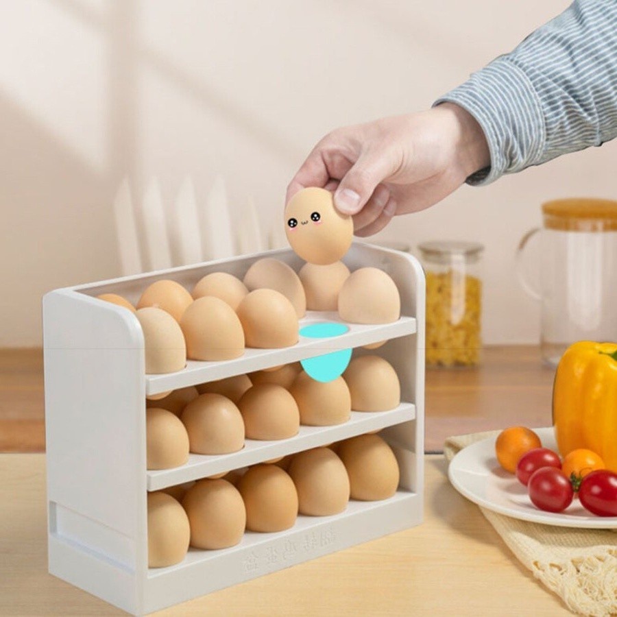 3-tier Egg Rack/3-Tier Egg Rack/3-Tier Egg BOX | Shopee Philippines