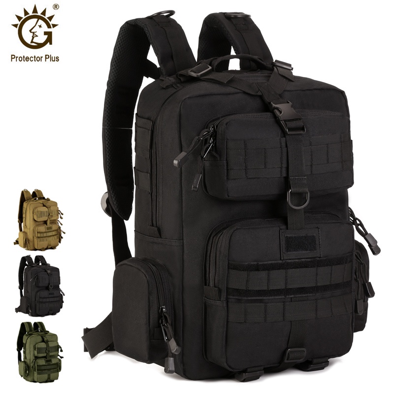 Men's 30L Tactical Backpack,Outdoor Military Molle Sports Rucksack ...