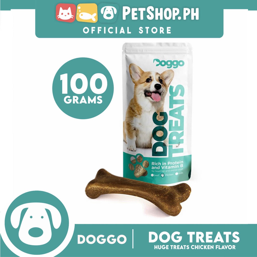 Doggo Dog Huge Treats 100 grams (Chicken Flavor) Treats for Your Dog ...
