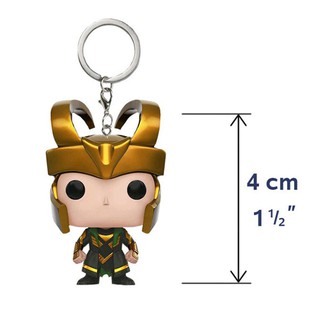 Funko Pop! 2" Marvel Avengers Keychain LOKI Allgator Loki Action Figure ...