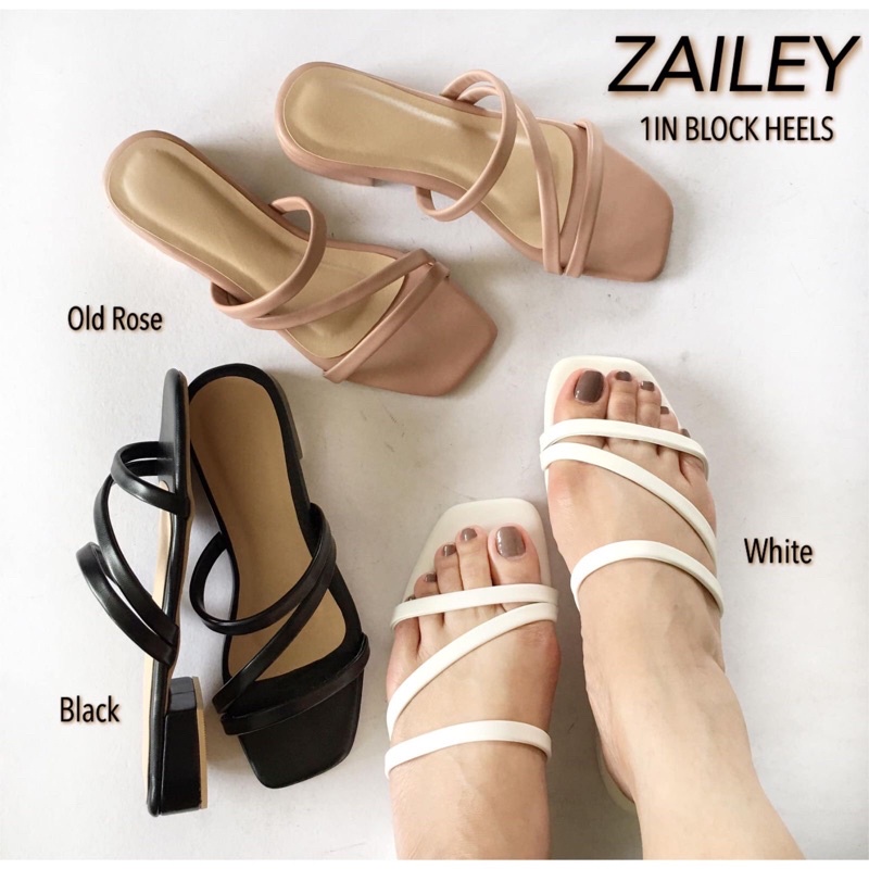 Sandals - Block Heels (ZAILEY) | Shopee Philippines