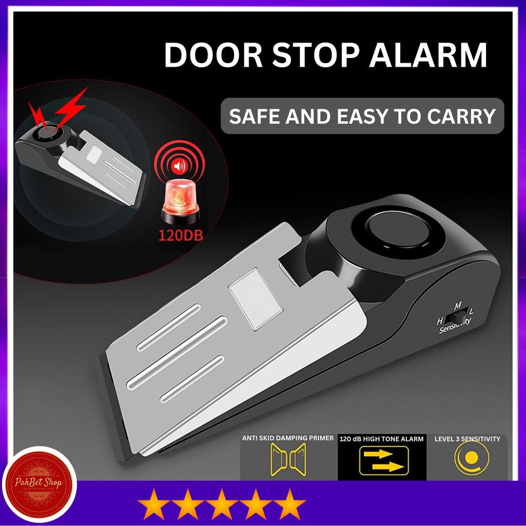Security Anti-theft Door Stopper Bar | Anti-theft Security Sensor for ...
