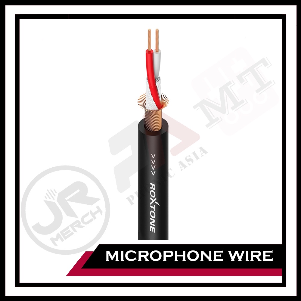 Roxtone per meter (MC006-M) Balanced Stereo Heavy Duty 22 AWG ...