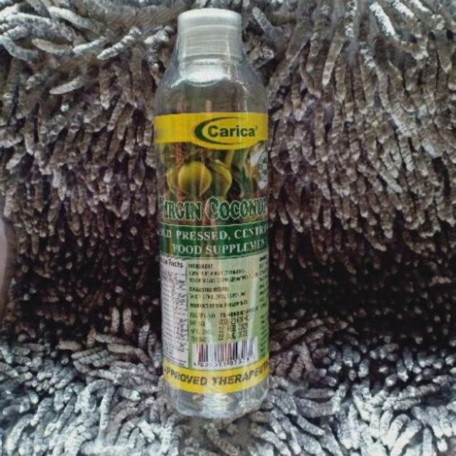 Original Carica Virgin Coconut Oil Cold Pressed All Natural | Shopee ...