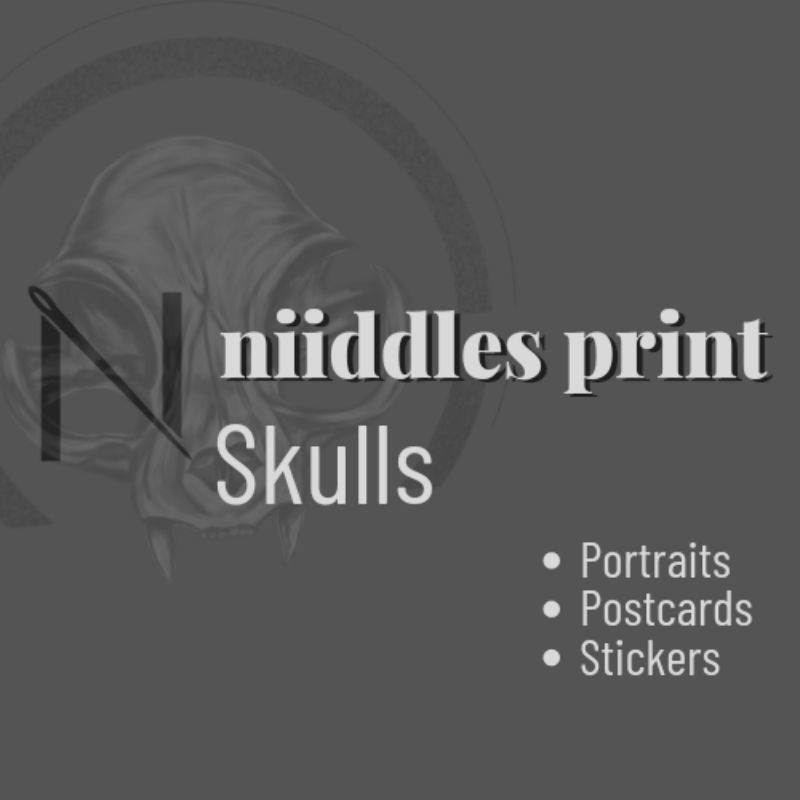 Skull Portraits (Original Art Works for Display) | Shopee Philippines