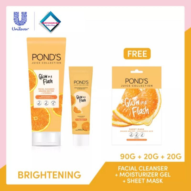 Exclusive Pond 's Juice Collection Orange Nectar Package | Shopee ...