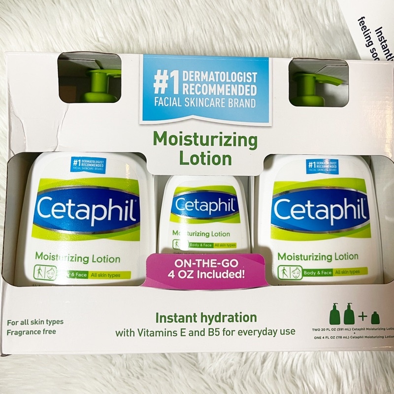 Original Cetaphil Moisturizing Lotion Set Imported | Shopee Philippines