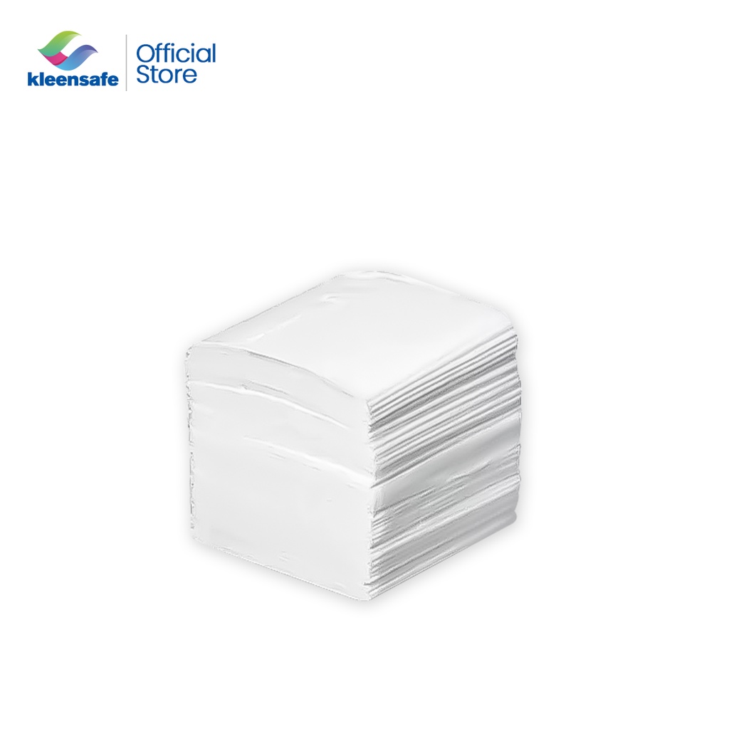 Kleensafe 2ply 100 Sheets Virgin Pulp Interleave Pop Up Tissue Facial ...