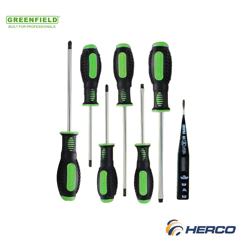 Greenfield Bi-Mat Screwdriver Set 6Pc+Tpen | Shopee Philippines