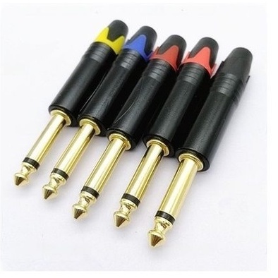 6.35mm plug microphone mono jack heavy duty[ sold per pc] | Shopee ...