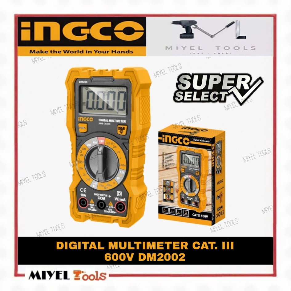 INGCO / MEGA TOOLS / SUNMA Digital Multimeter Tester or Analog ...