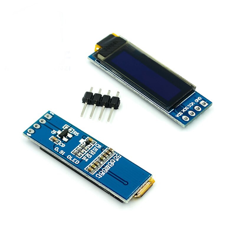 Circuitrocks Oled I2c Module Lcd Display Screen 0.91 0.96 1.3 Inch Blue ...