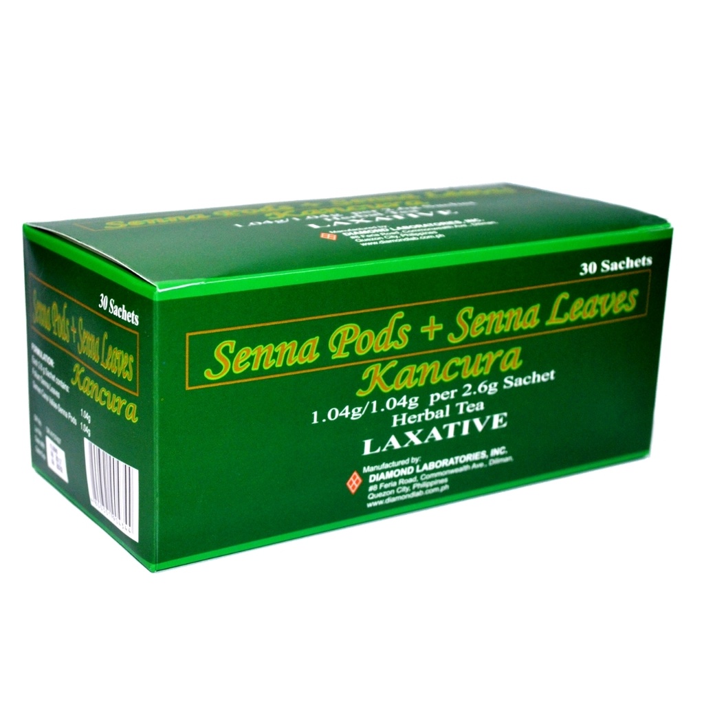 KANCURA Senna Pods + Senna Leaves Laxative (Sold Per Sachet) | Shopee ...