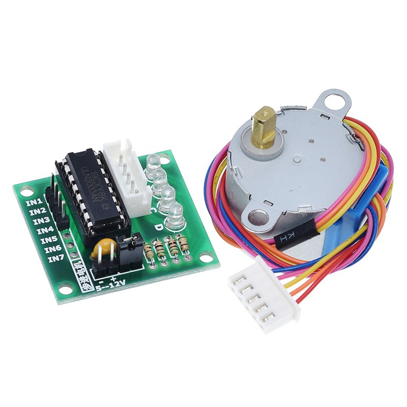 1PCS 4 Phase 28BYJ-48 5V Stepper Motor + ULN2003 Driver Board for ...
