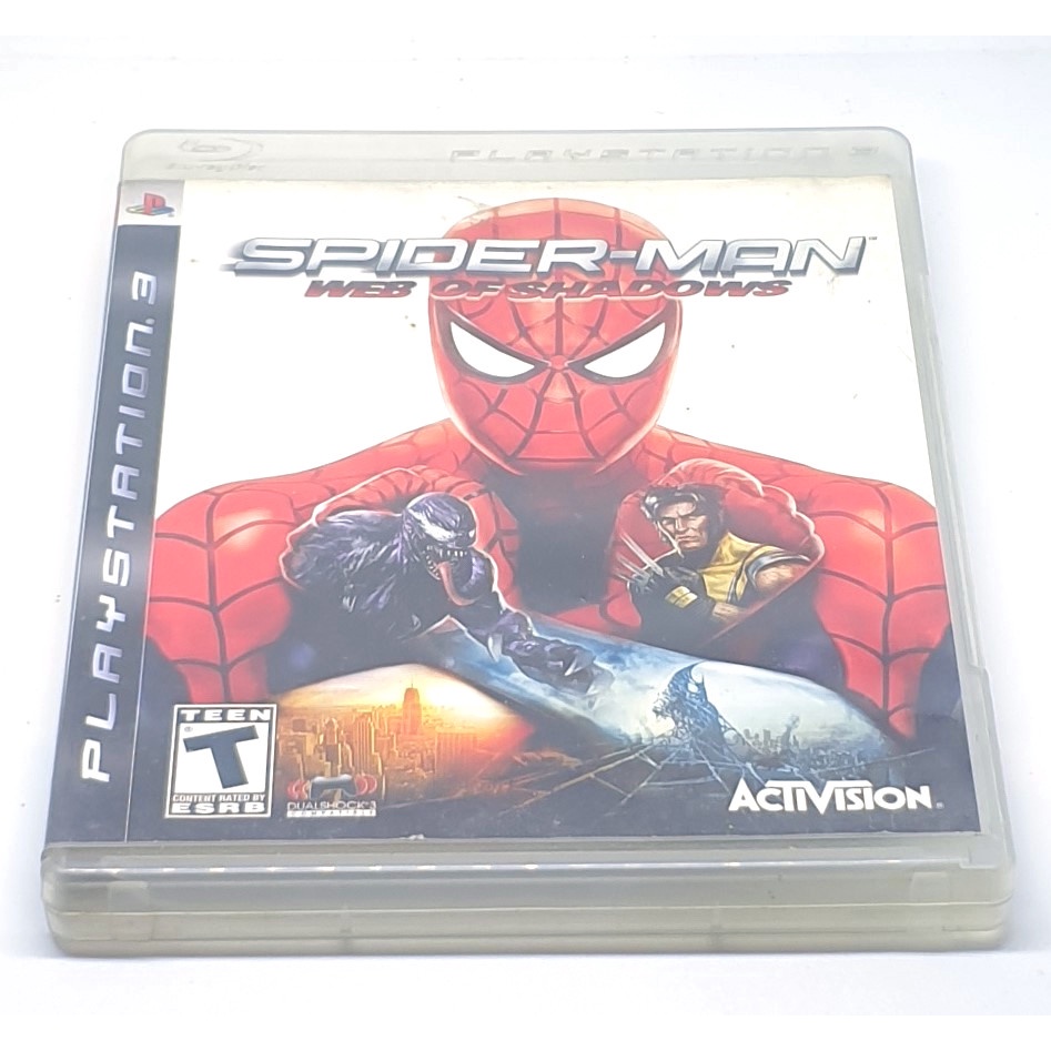 SpiderMan: Web of Shadows Rare ps3 game R1 | Shopee Philippines