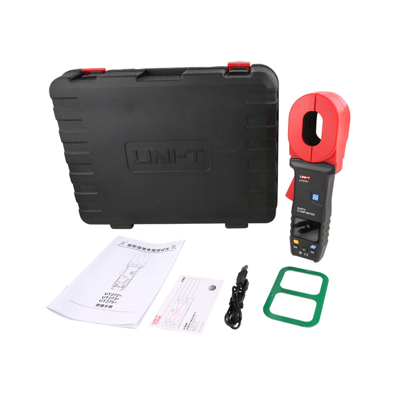 UNI-T UT272+ UT273+ UT275+ Clamp Earth Ground Tester loop resistance ...