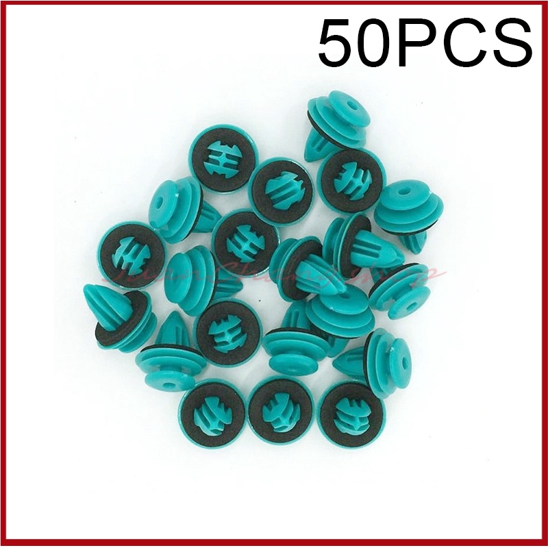 50* PCS Trim Car Rivet Bumper Door Panel Retainer Fastener Kit For BMW ...