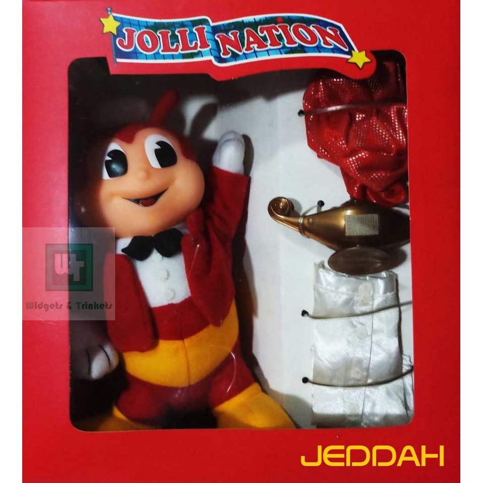 RARE JOLLIBEE JOLLI NATION 10" PLUSH TOYS SOFT HUGGABLE DOLL WITH BOX ...