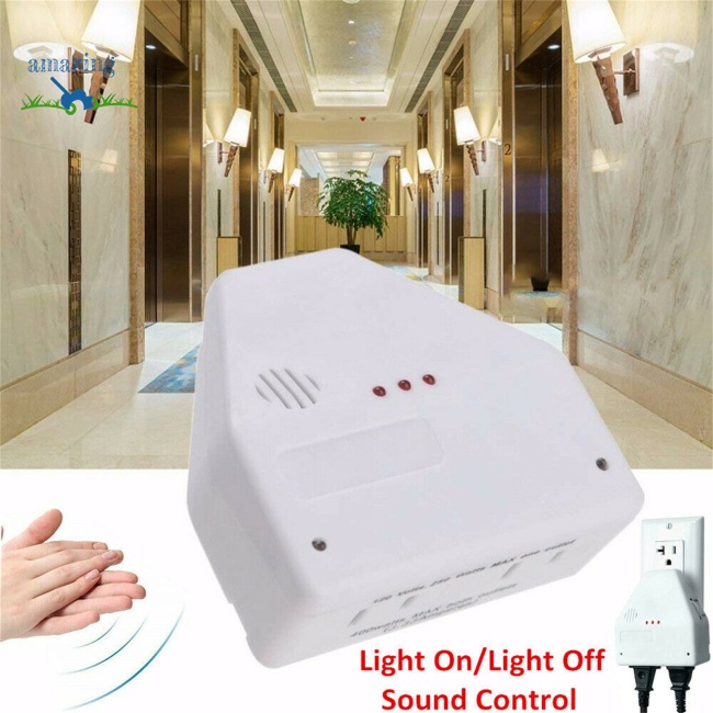 [AMA] Light Switch Clapper Sound Activated Clap On/off Wall Socket ...