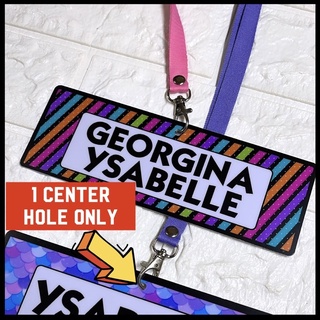 PVC NAME TAGS FOR KIDS with detachable lace | Shopee Philippines