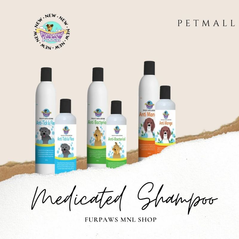 Pampered Pooch - Medicated Shampoo | Shopee Philippines