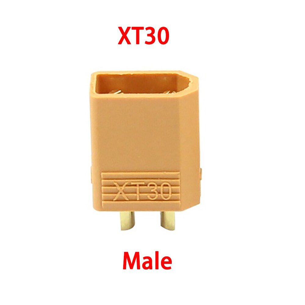 10PCS XT60 XT-60 XT30 T Plug Male Female Connectors Plugs | Shopee ...